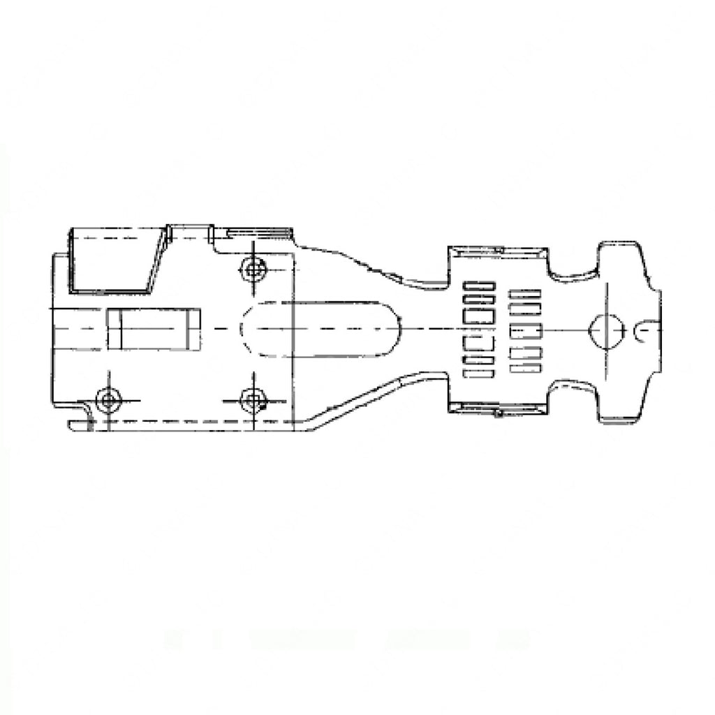 23-13215-201 TERMINAL, FEMALE, RELAY, 6.3MM