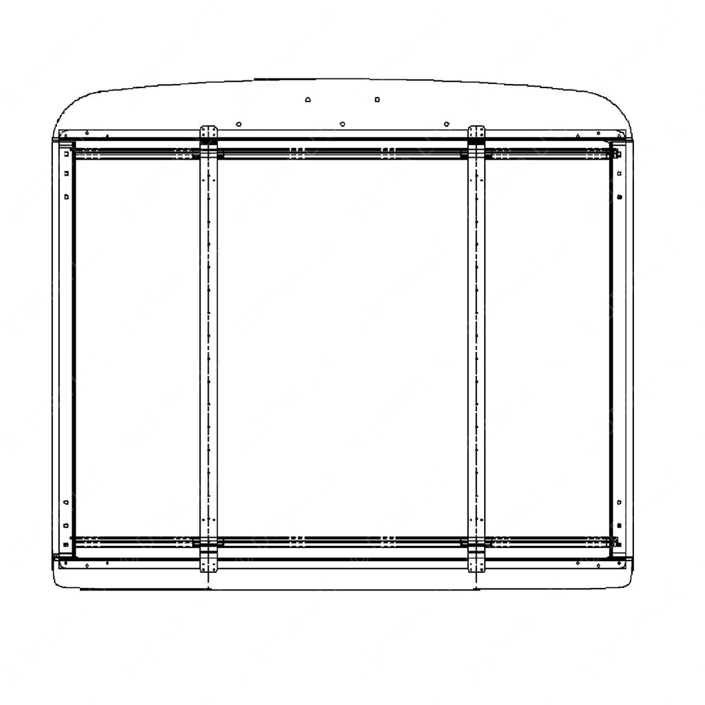 A17-12622-007 GRILLE-W/O SCREEN, FTL FLD
