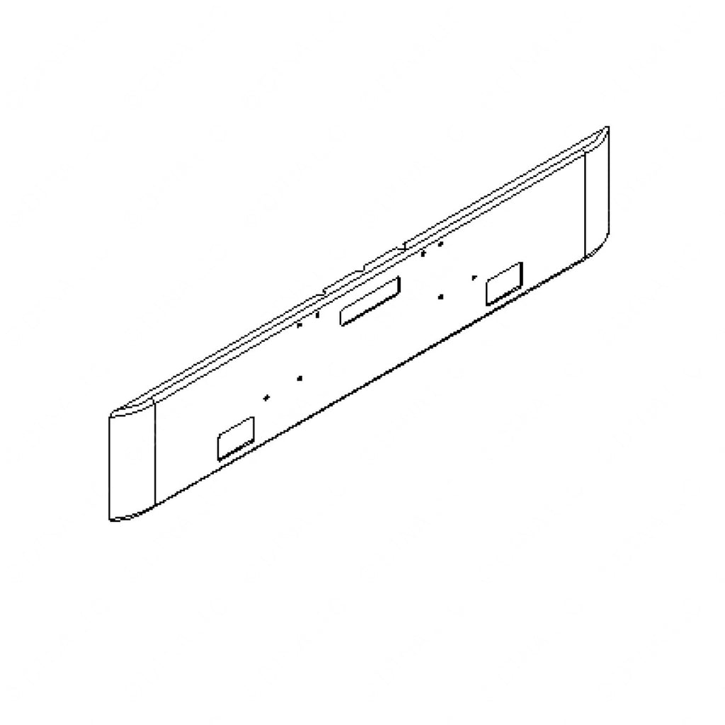 A21-25905-004 BUMPER TEXAS SQ W/O RD