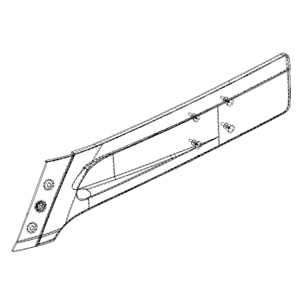 A22-44533-001 SUNVISOR ASSY - SIDE, RH