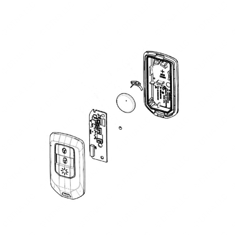 A66-18573-001 FOB-TRANSMIT,KEYLESS ENTRY