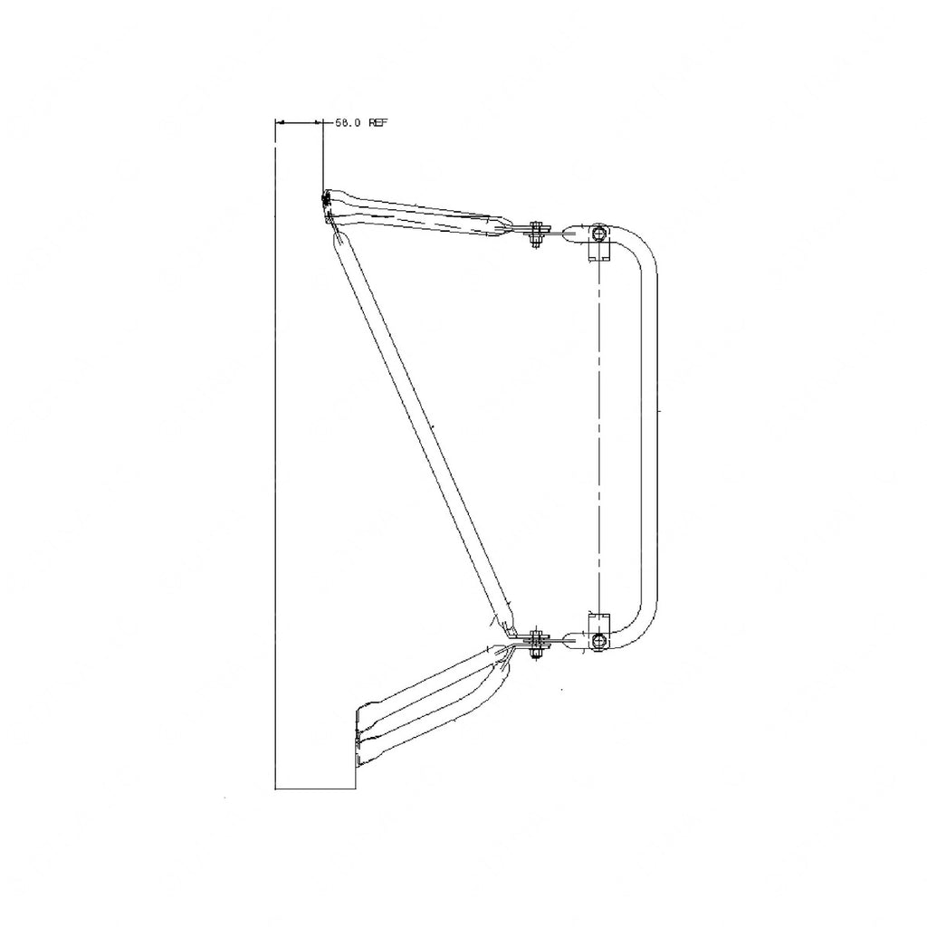 A 681 810 22 45 SUPPORT ASSY MIRROR