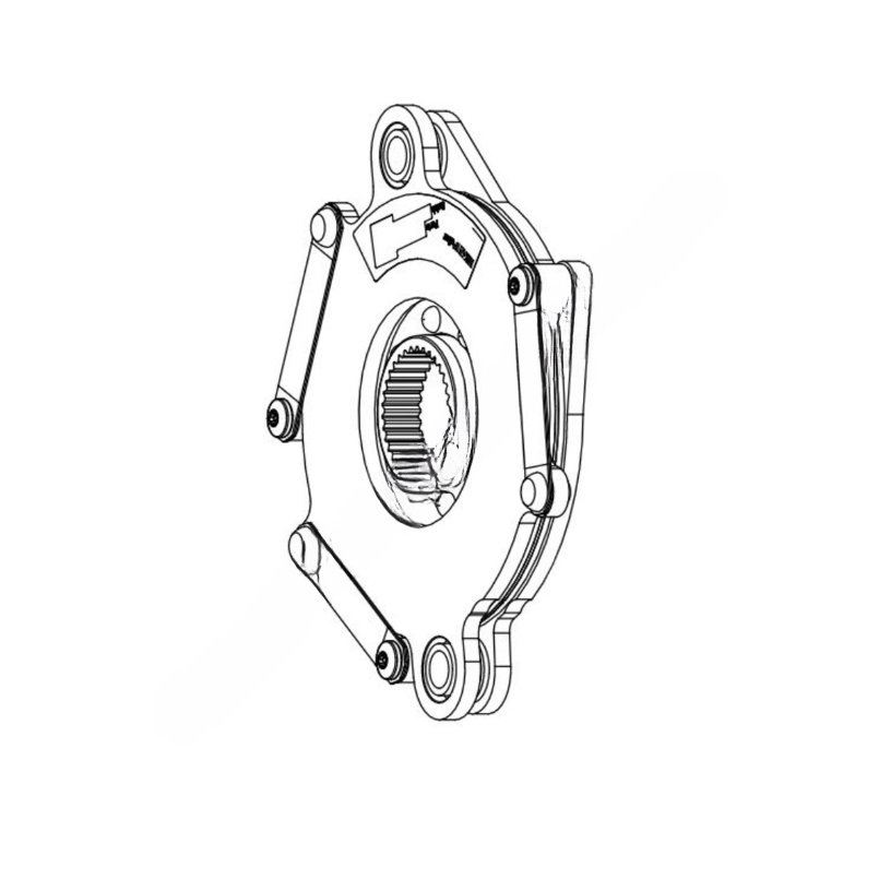 SP K4134CL KIT, BRAKE ASSEMBLY, LCIB