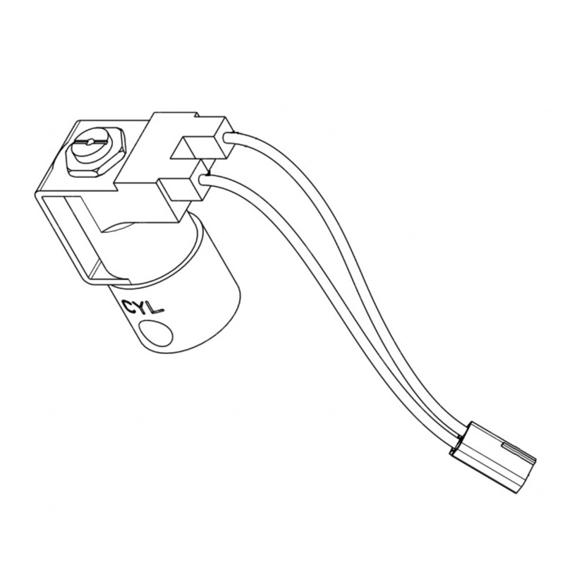 TBB 208472 SOLENOID VALVE DUAL PORT W/CONNECTOR