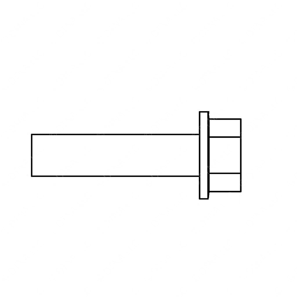 WWS 544500 SCREW,HEX TAP .25X20